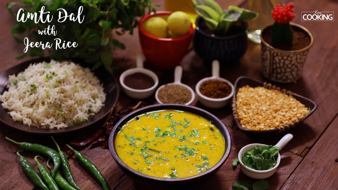 Amti Dal With Jeera Rice | Maharashtrian Dal Recipes | Amti Recipe ...