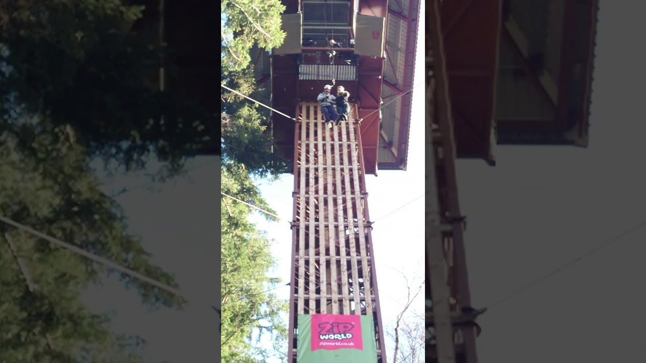 Plummet 2 zip world Wales - YouTube