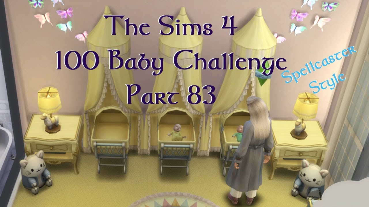 The Sims 4, 100 Baby Challenge, Spellcaster Style, Part 83 - YouTube