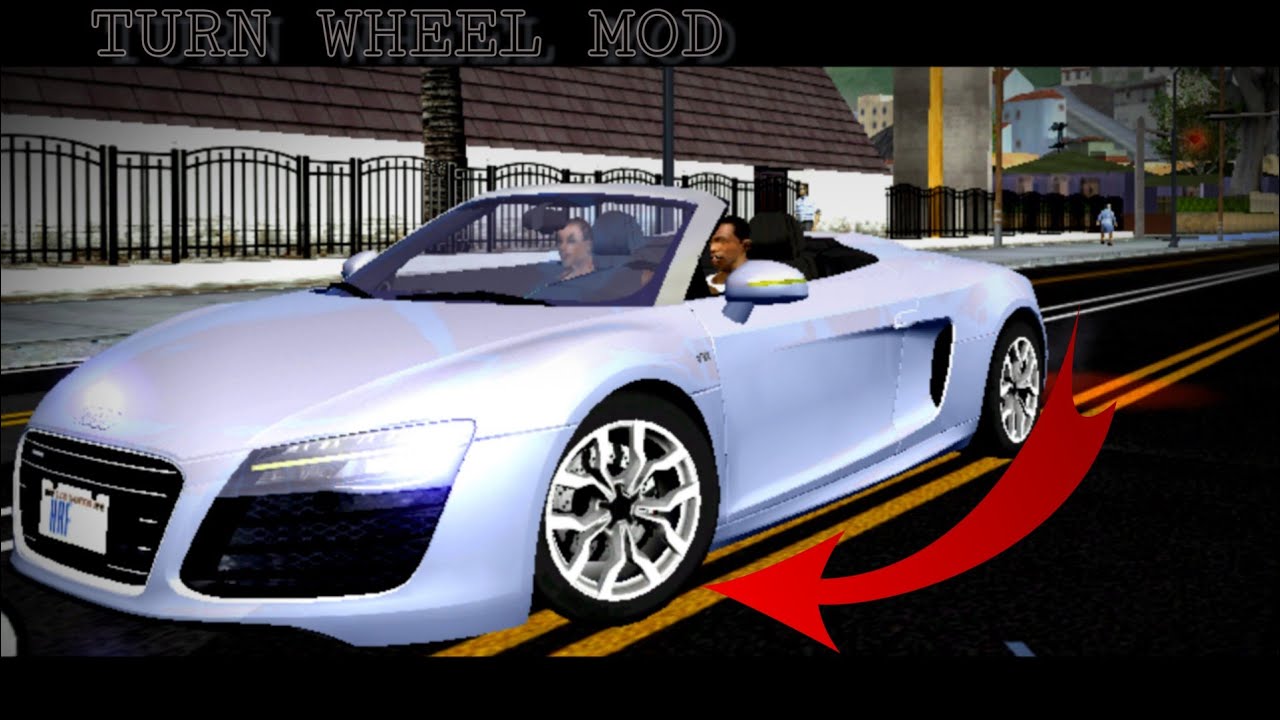 TURN WHEEL MOD FOR GTA SAN ANDREAS ANDROID - YouTube