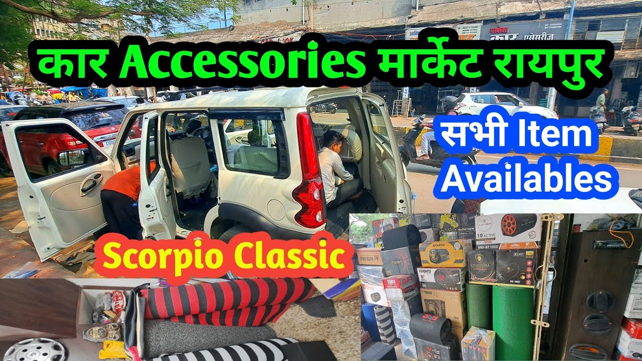 Scorpio Classic Car Mod accessories Market Raipur | Car Required ...