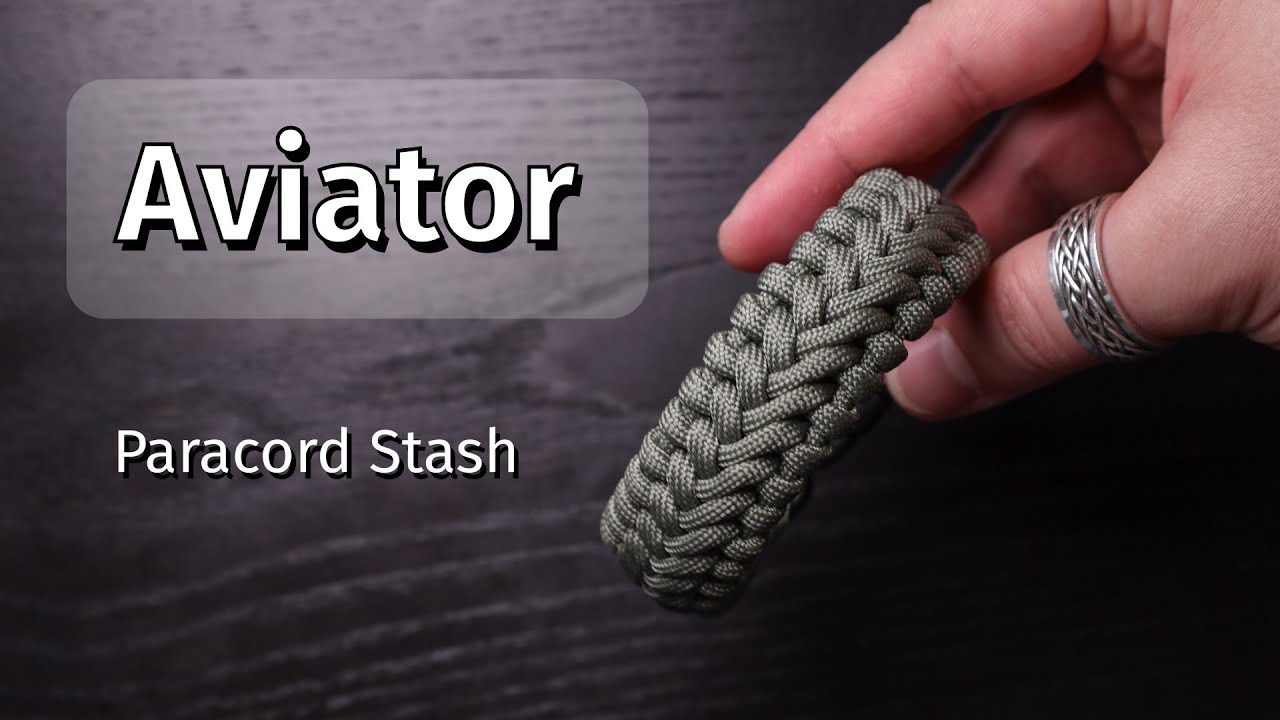 Aviator | Авиатор | Paracord Stash - YouTube