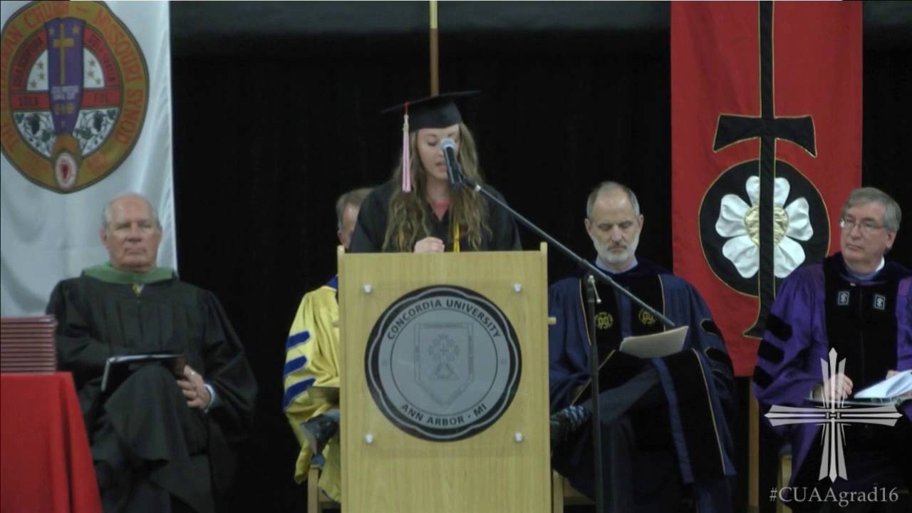 2016 Commencement Speakers - YouTube