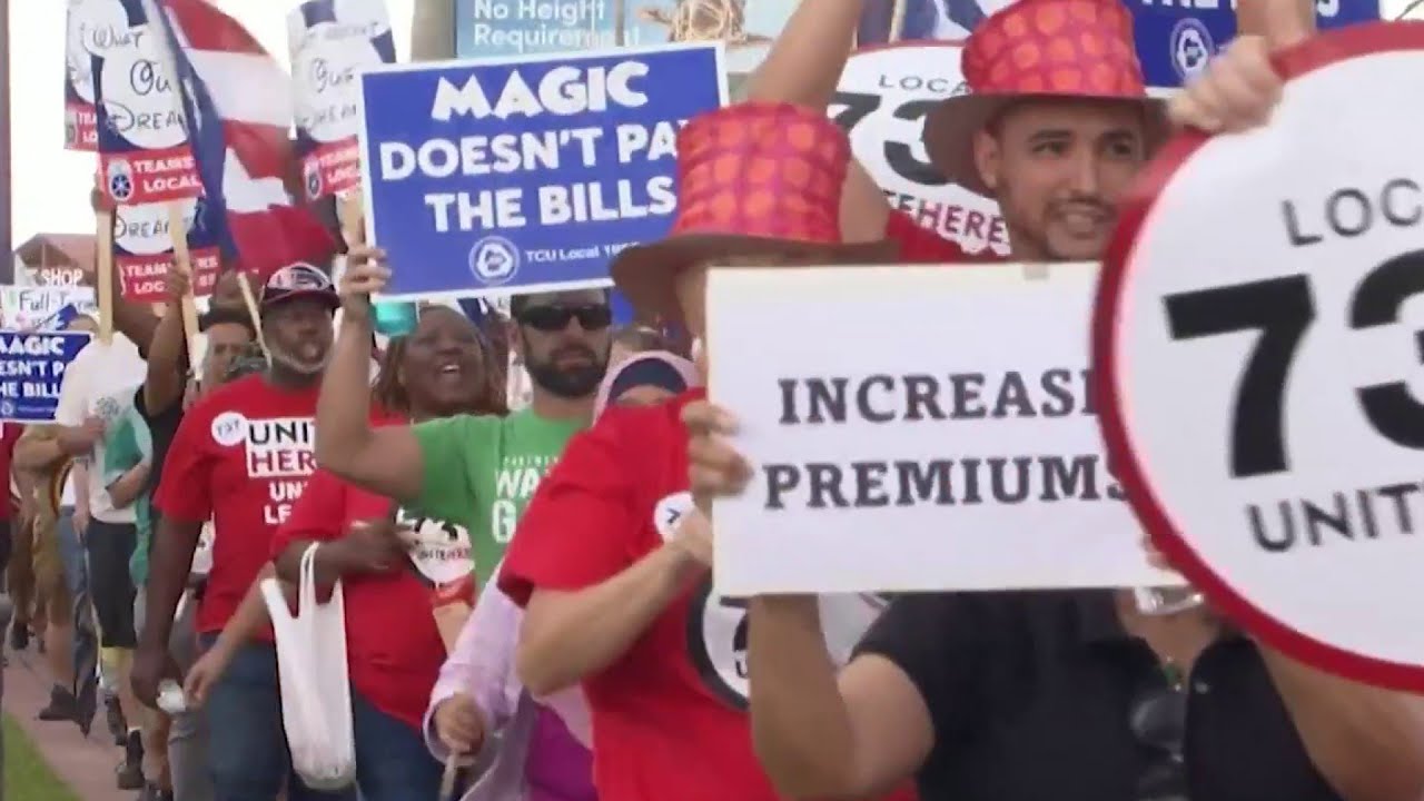 More than 40,000 Disney union workers to vote on contract that bumps ...