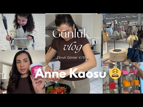 Ebruli Günler✨ Gerçek Bir Günüm: Alışveriş, Ömür’le Küçük Bir Kriz & Ev Hali🧼🫧🧹
