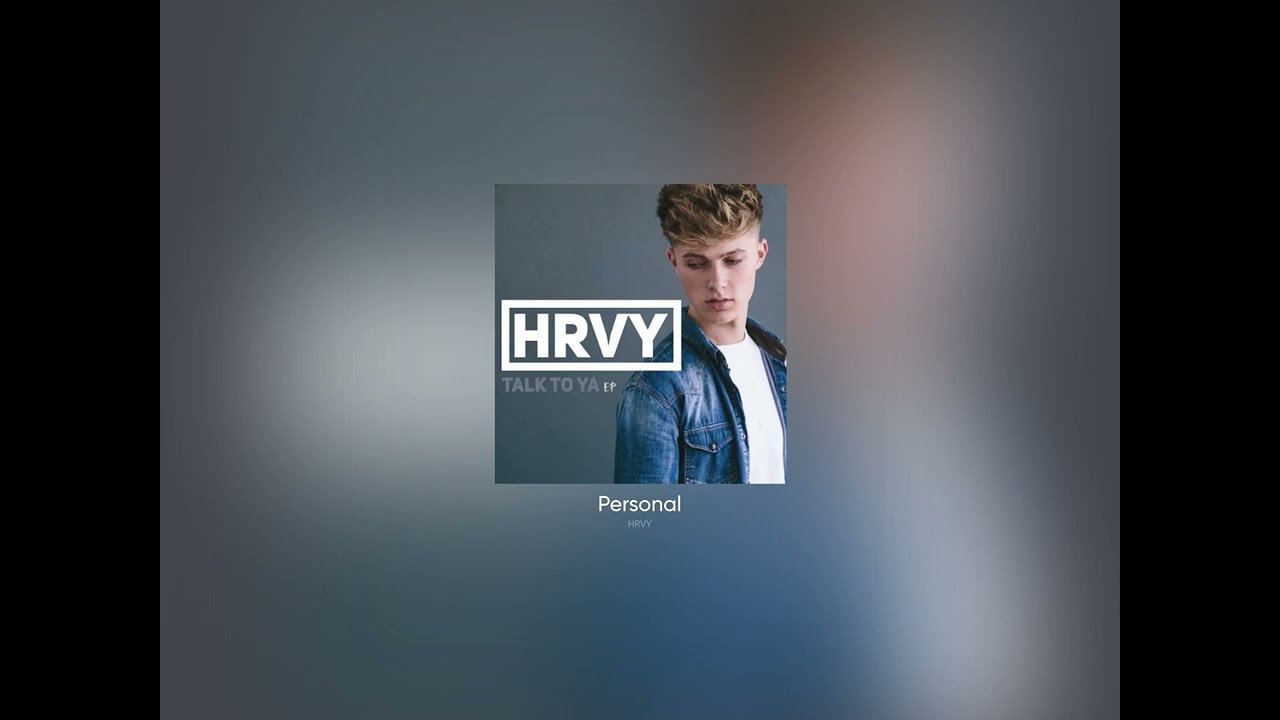 Personal - HRVY (Acapella - Vocals Only) - YouTube