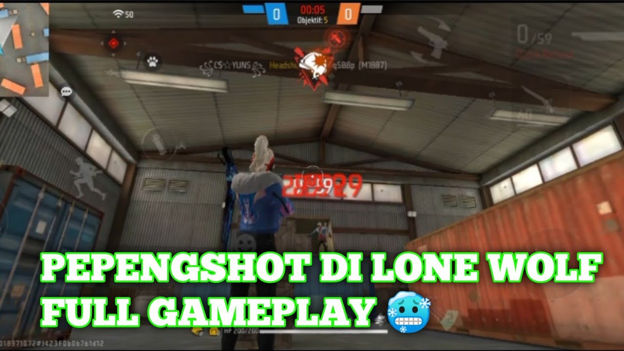 LONE WOLF 2 MATCH AUTO MODE RUOK PEPENGSHOT🥶 #freefire - YouTube