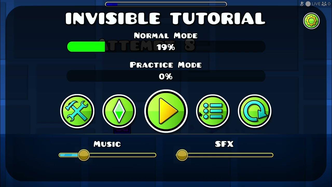 How To Make Objects Invisible In Geometry Dash. !EASY WAY! - YouTube