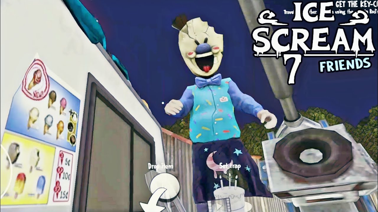 Ice Scream 7 In Ice Scream 8 Atmosphere Gameplay ( not win ) - YouTube