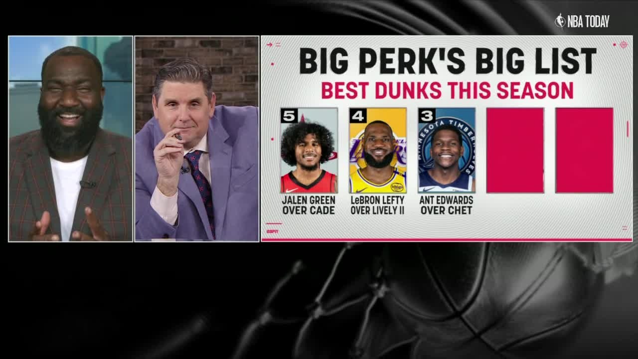 Big Perk’s BEST dunks of the season 😤 + Will Lakers ‘rise to the ...