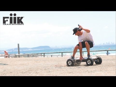 Fiik Electric Skateboards: A Day With Joel Parkinson - YouTube