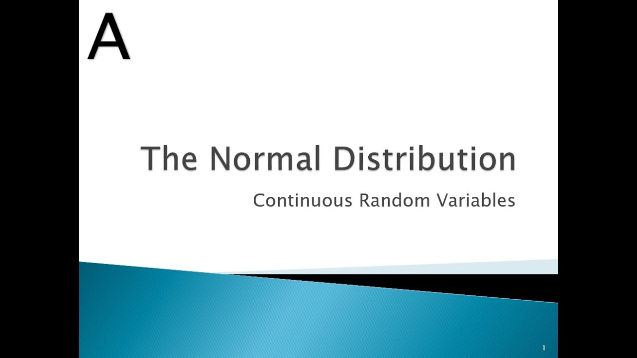 The Normal Distribution Application YouTube the-normal-distribution-application-youtube