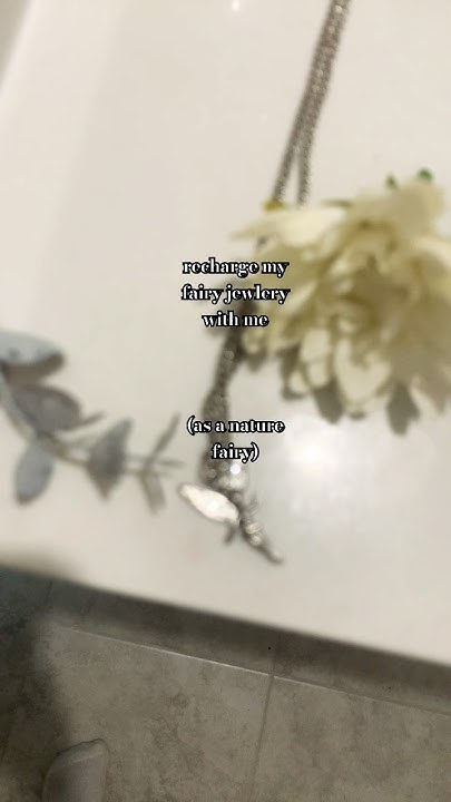 havent posted in awhile. #fairy #jewelry - YouTube