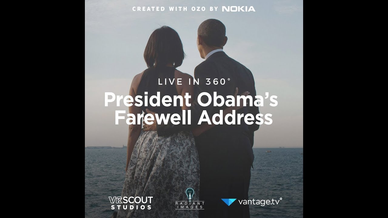 President Obama Farewell Address 360 with Nokia Making of video - YouTube