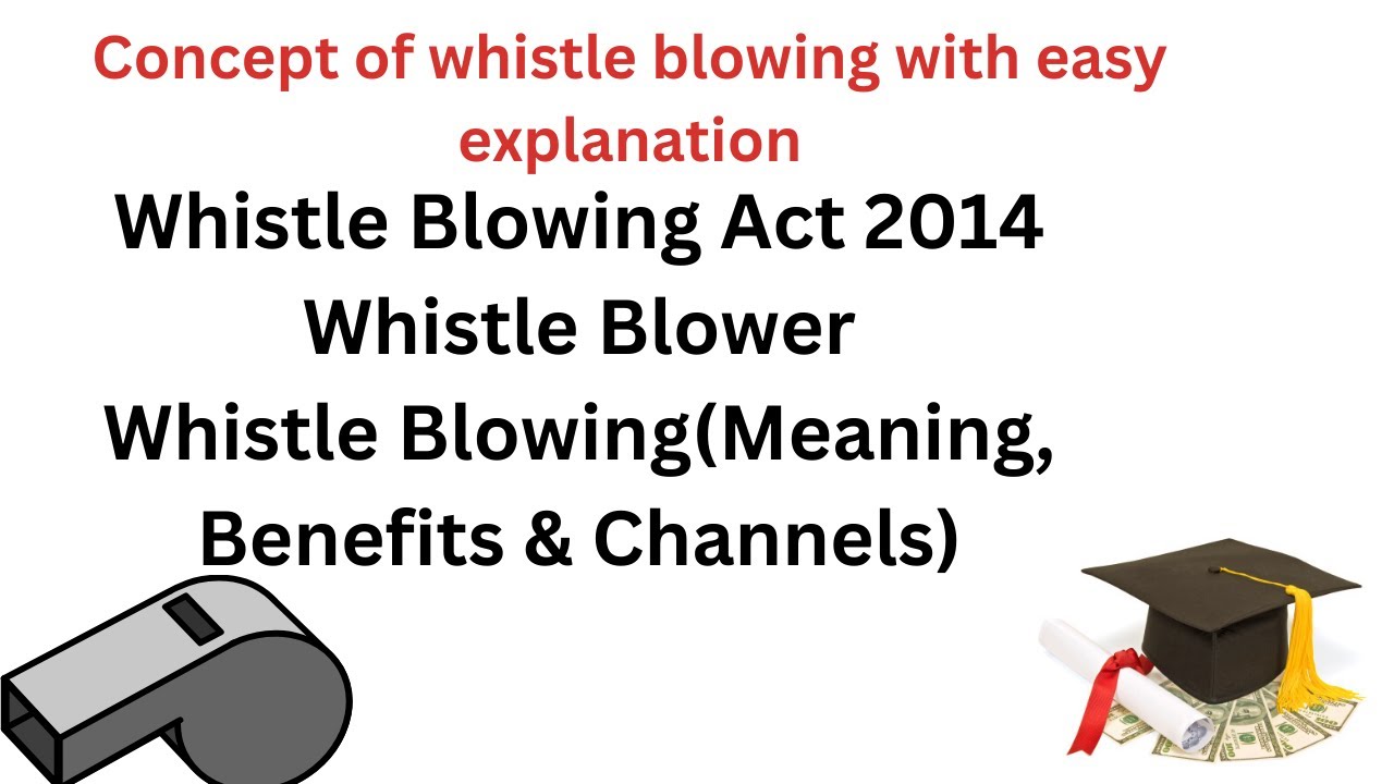 Whistle Blowing / Definition / Whistle Blowers Protection Act, 2011 ...
