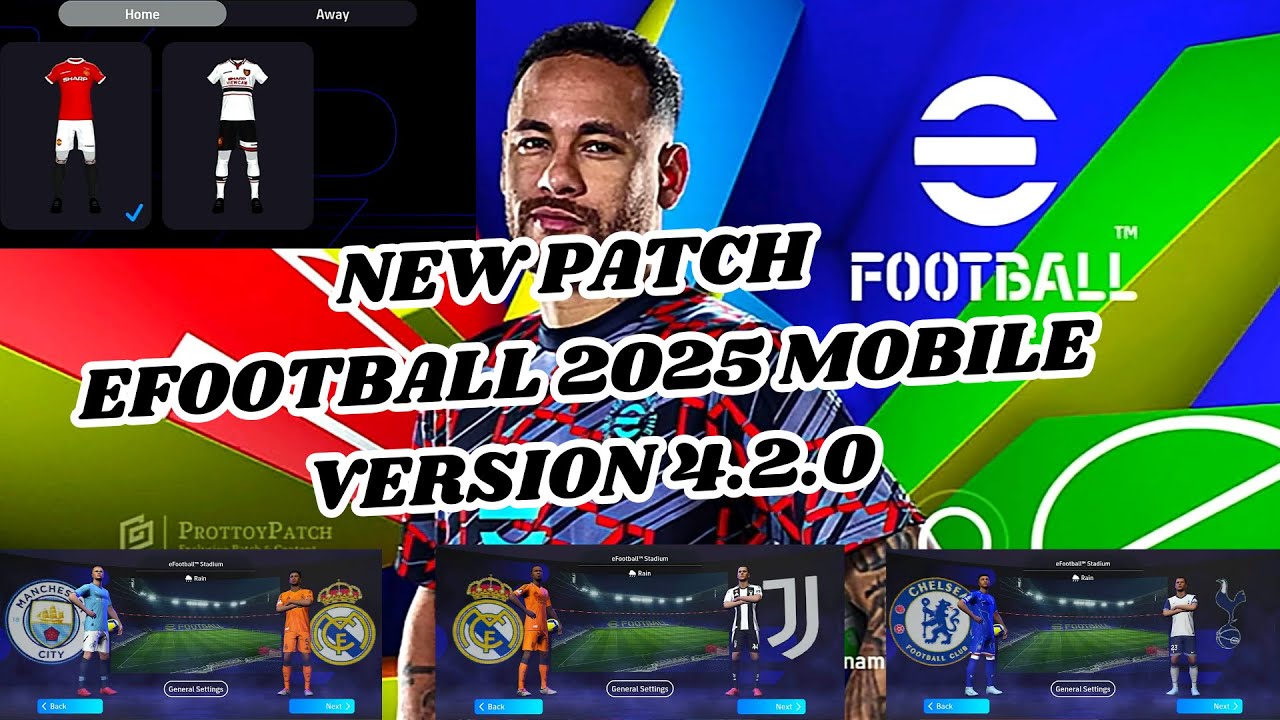 NEW PATCH V.4.2.0 FOR EFOOTBALL 2025 MOBILE. - YouTube
