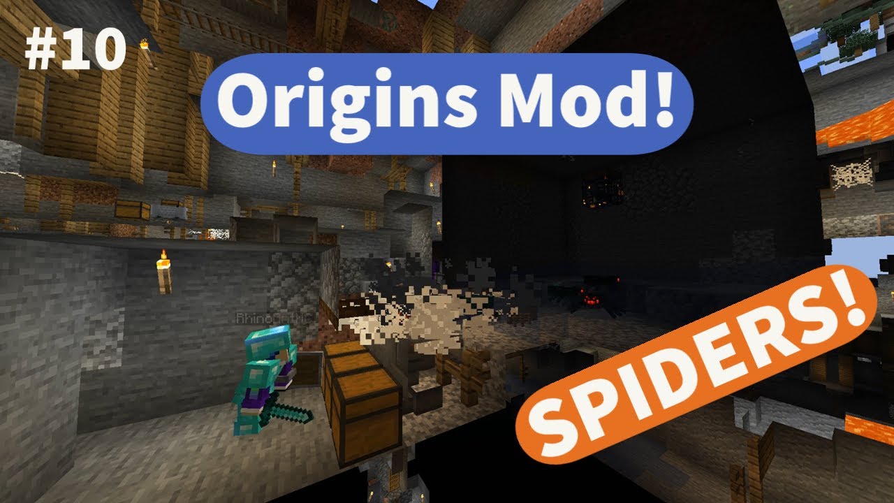 Simple Spider Farm! | Origins Mod Let's Play Ep 10 - YouTube