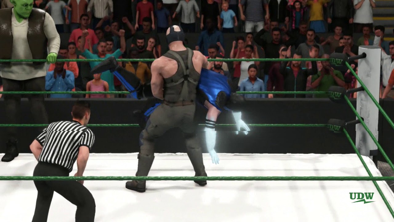 Bane/Jason Voorhees vs. Shrek/Sub-Zero - YouTube