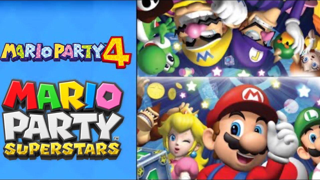 Draw/Lose! Mario Party 4 & Mario Party Superstars [Mashup] - YouTube