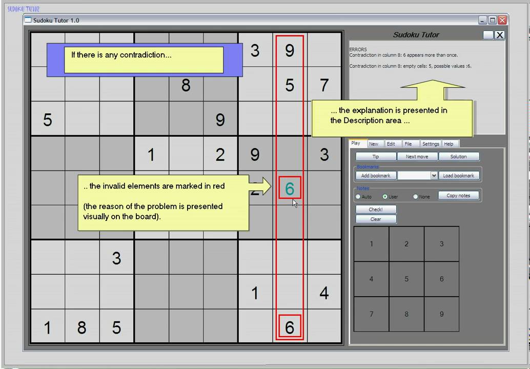Sudoku Tutor Tutorial 1 eng YouTube Sudoku Tutor Tutorial 1 eng YouTube