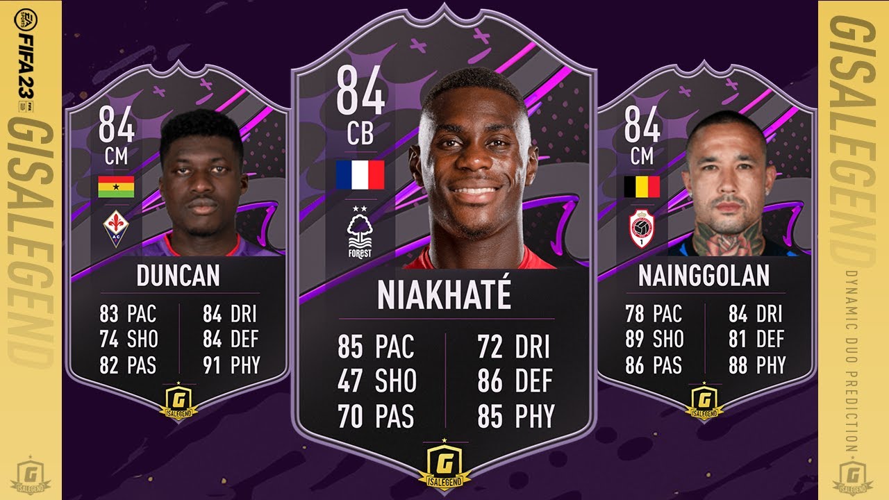 FIFA 23 Dynamic Duo Predictions - Niakhate, Nainggolan, Duncan, Hagi ...