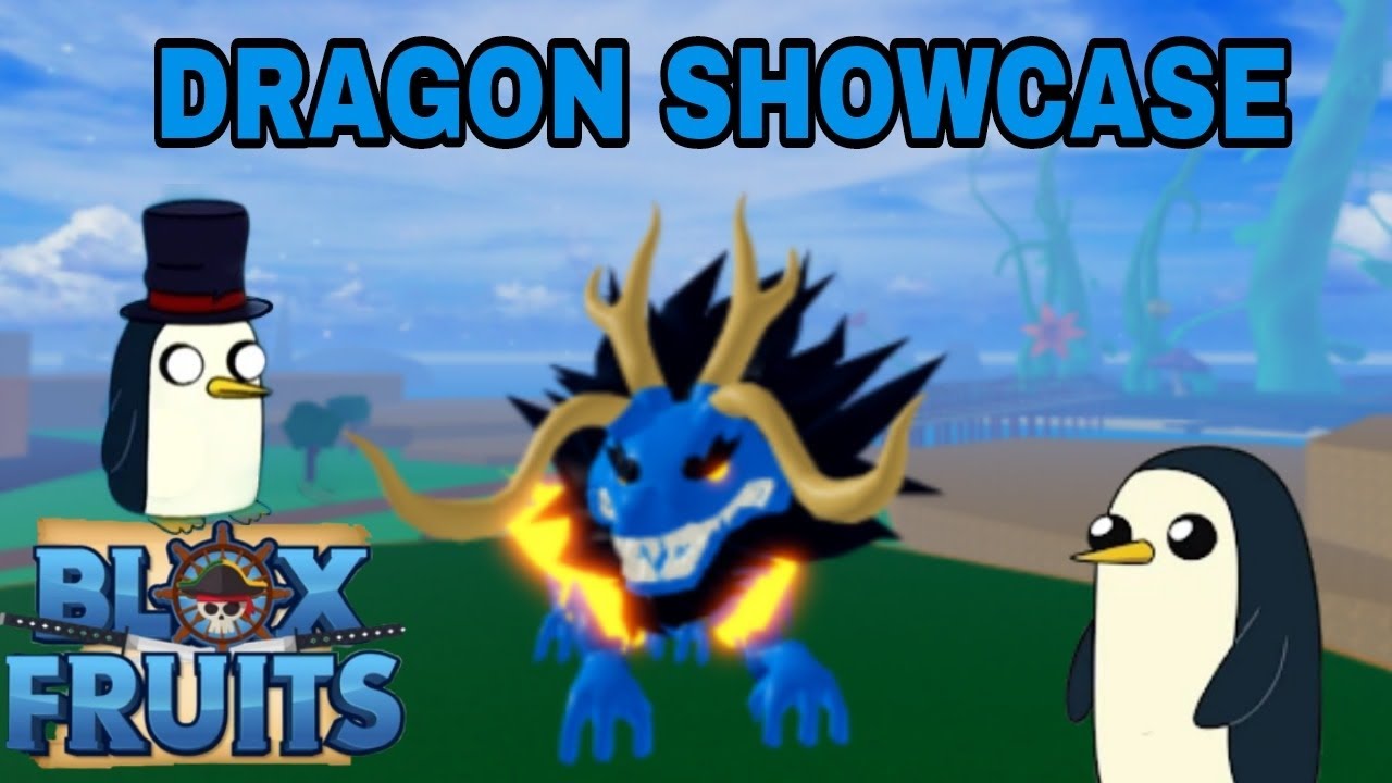 DRAGON SHOWCASE (BLOX FRUITS) - YouTube