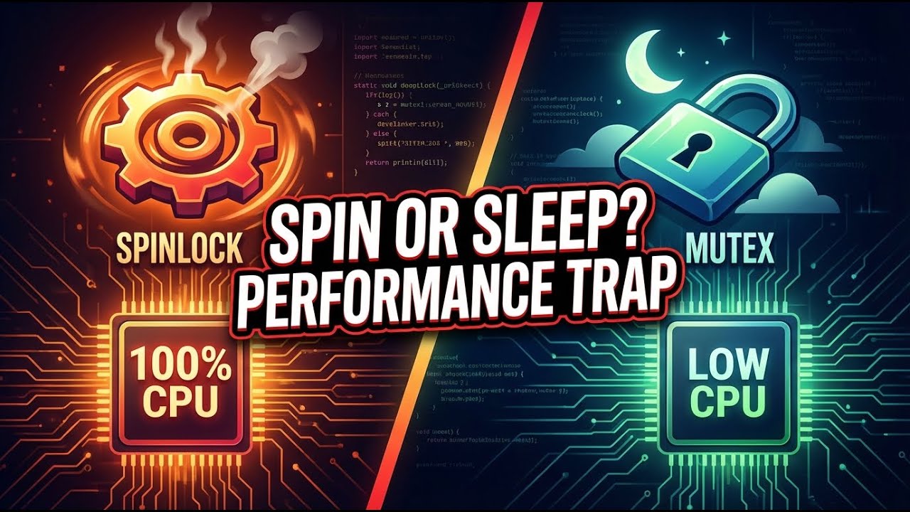 Spinlock vs Mutex: When to Spin and When to Sleep for Best Performance ...