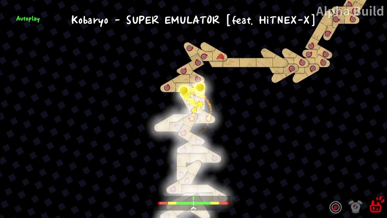 [ADOFAI CUSTOM #65] Kobaryo - SUPER EMULATOR (feat. HITNEX-X) [NO VFX] - YouTube
