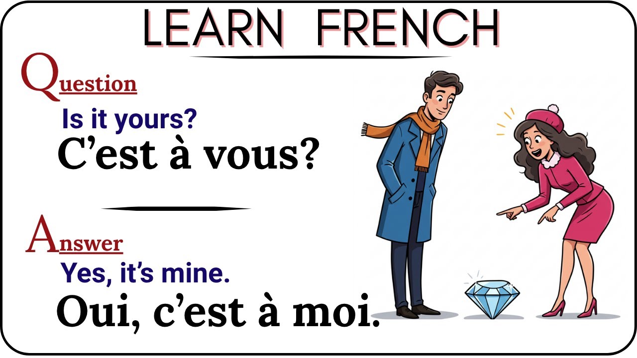 Perfect your French Pronunciation | FRENCH Dialogue between (2) People ...