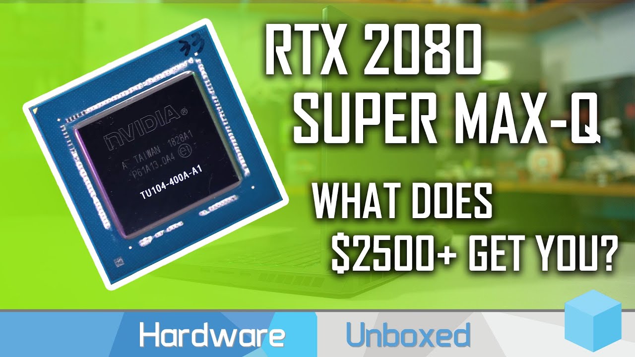 Nvidia GeForce RTX 2080 Super Max Q Review The GPU Efficiency King