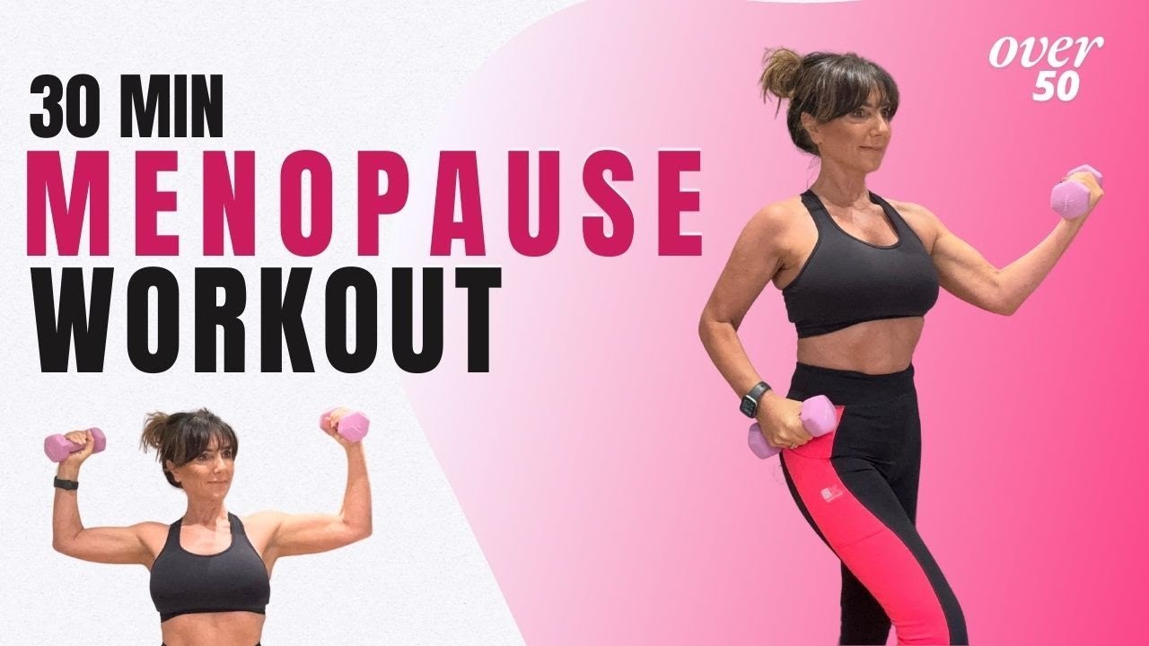🔥30 Minute MENOPAUSE WORKOUT FOR WEIGHT LOSS AND BONE STRENGTH Over 50 ...