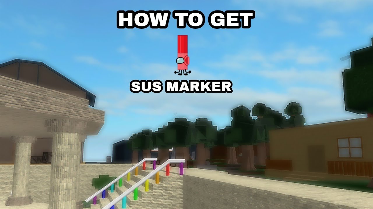 HOW TO GET SUS MARKER | ROBLOX Find The Marker - YouTube