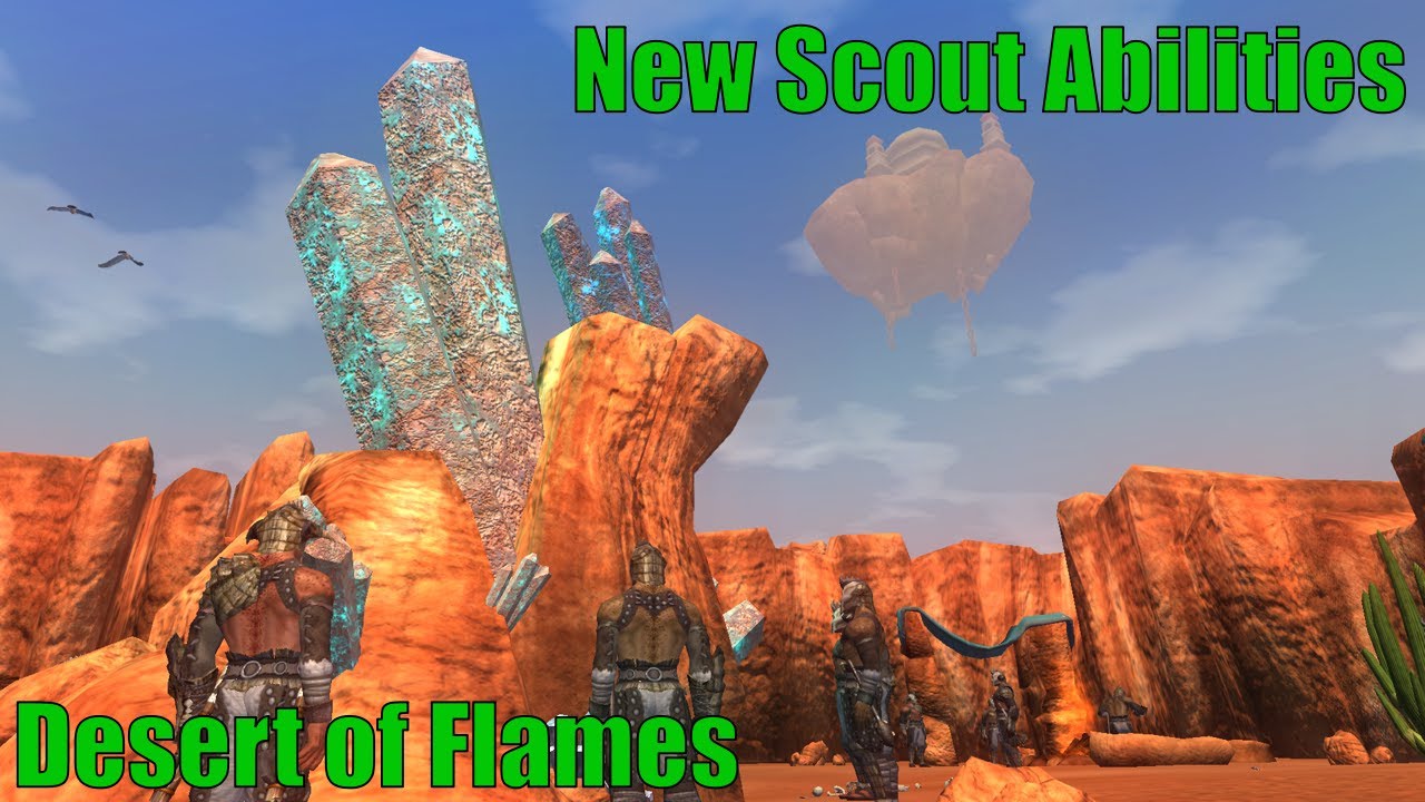 Scout Abilities in Desert of Flames | EQ2 Varsoon TLE - YouTube