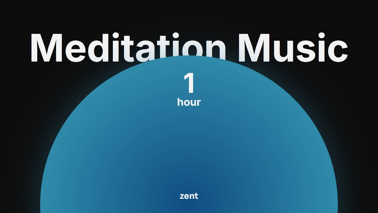 1 Hour of Gentle Meditation Music with Dancing Spheres for Sleep, Focus, Yoga, Journaling ...