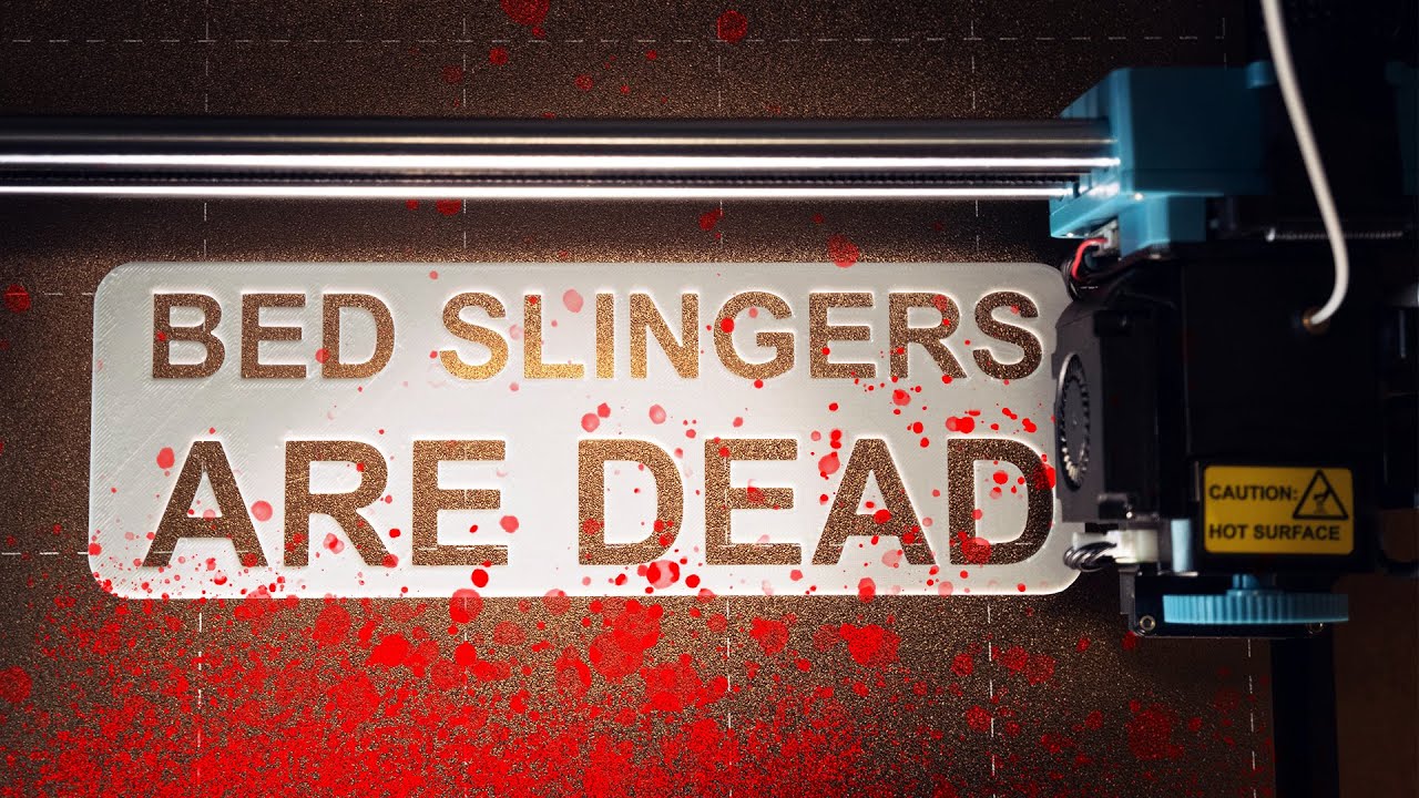 "BED SLINGER 3D PRINTERS ARE DEAD" True or False? - YouTube
