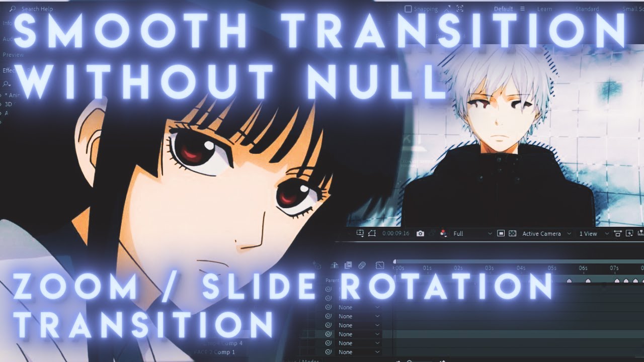 Tutorial - Smooth Transition After Effects (without null) - YouTube