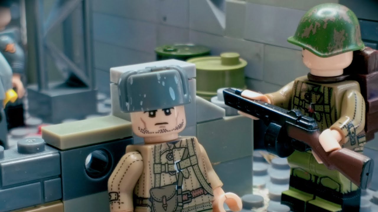 Lego battle scene | лего сцена сражения | ВОВ - YouTube
