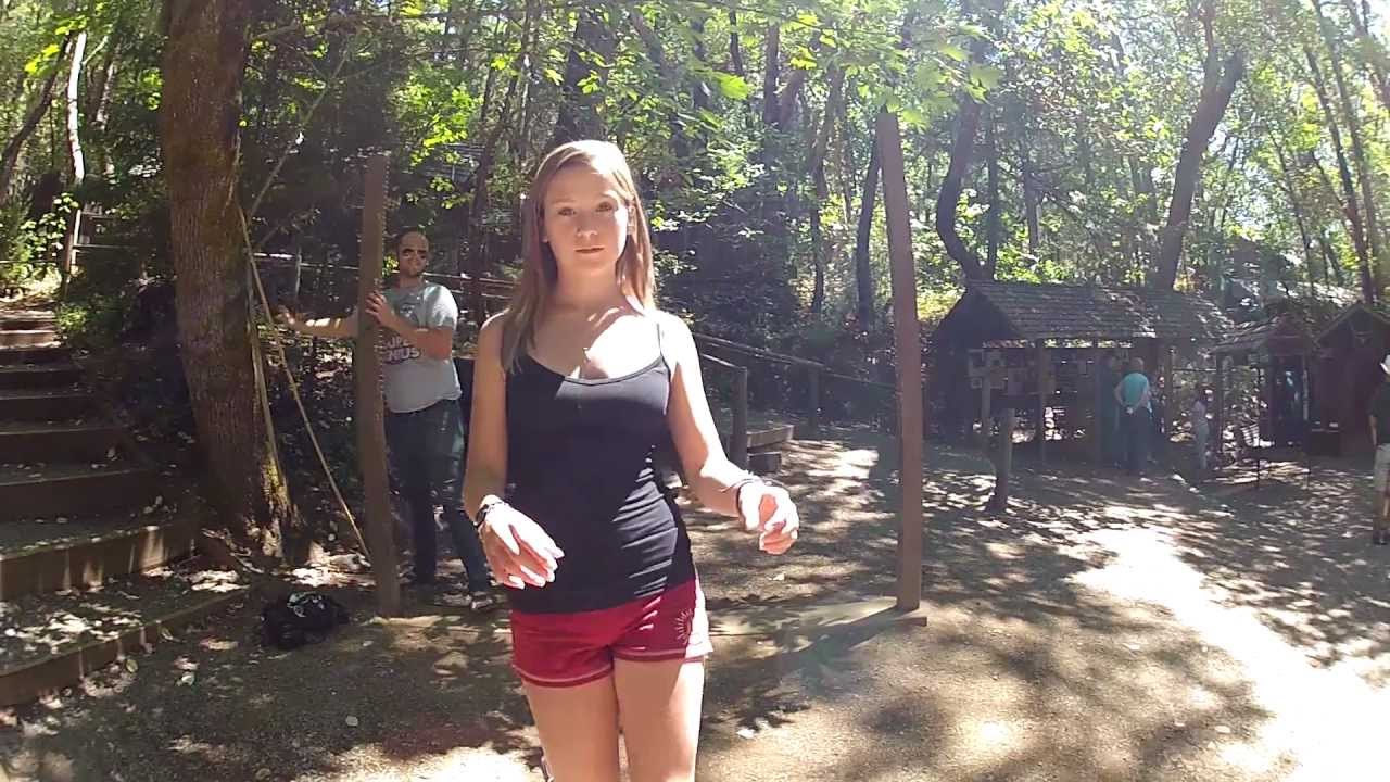 The Oregon Vortex (House of Mystery) - Height Experiment - YouTube