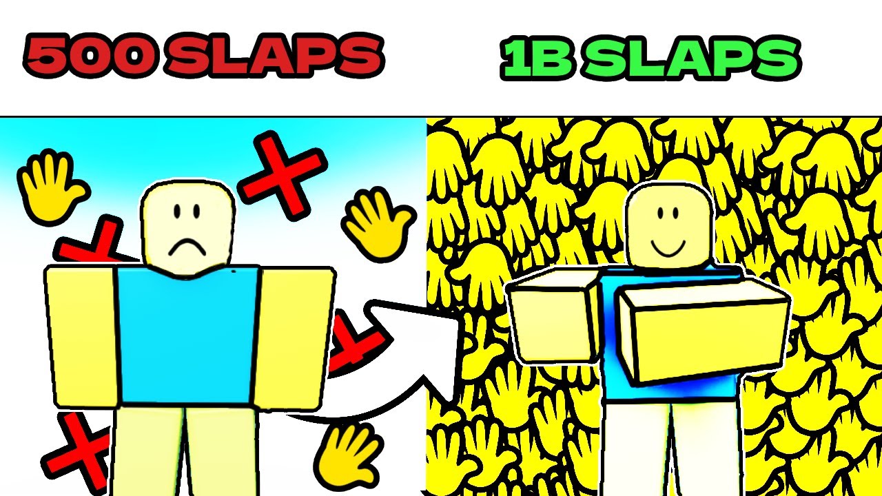 500 Slaps Vs 10000000 Slaps - YouTube