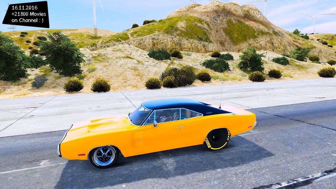 1970 Dodge Charger R T Drag 1.0 - GTA V MOD ENB | 2.7K / 1440p ...