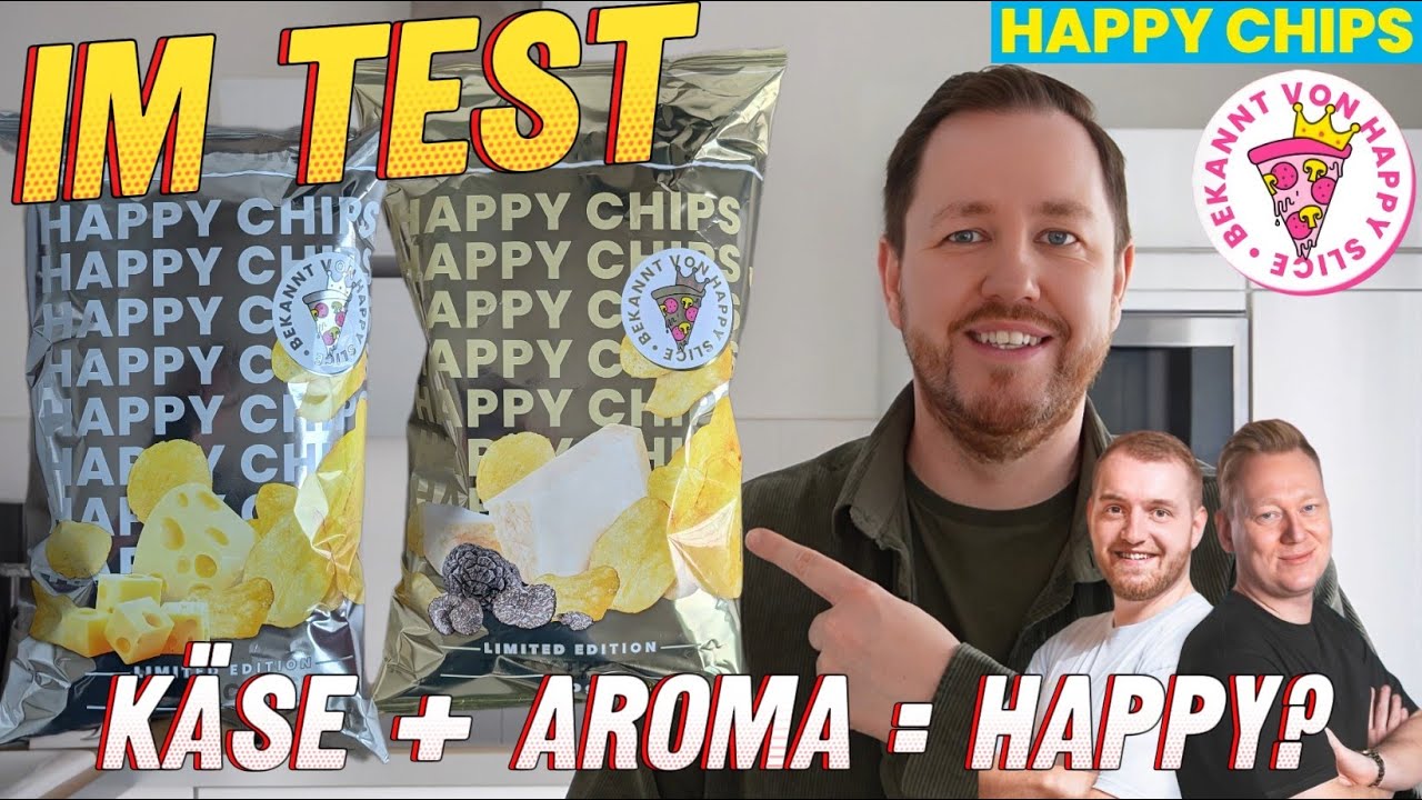 Happy Chips: Tasty Truffel & Extra Cheese im Test #knossi #trymacs # ...