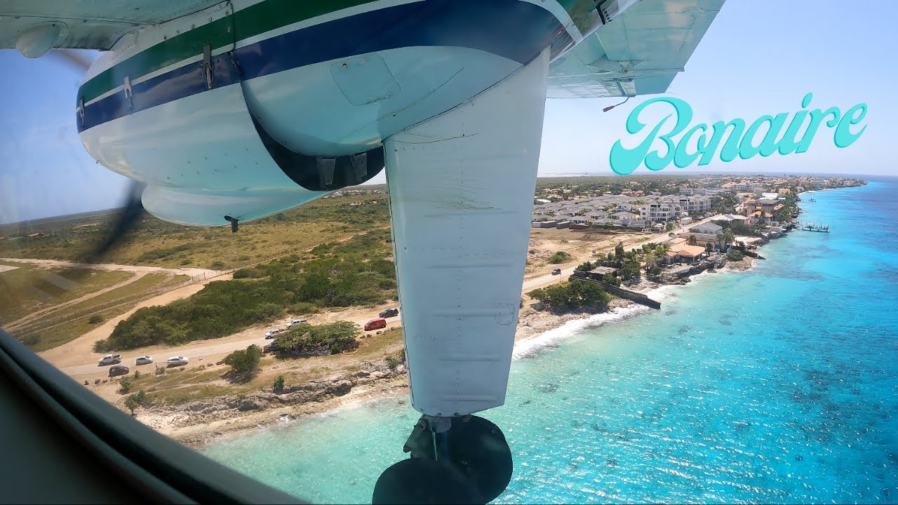 Curacao to Bonaire Flight with Divi Divi Air (small plane 😨) - YouTube