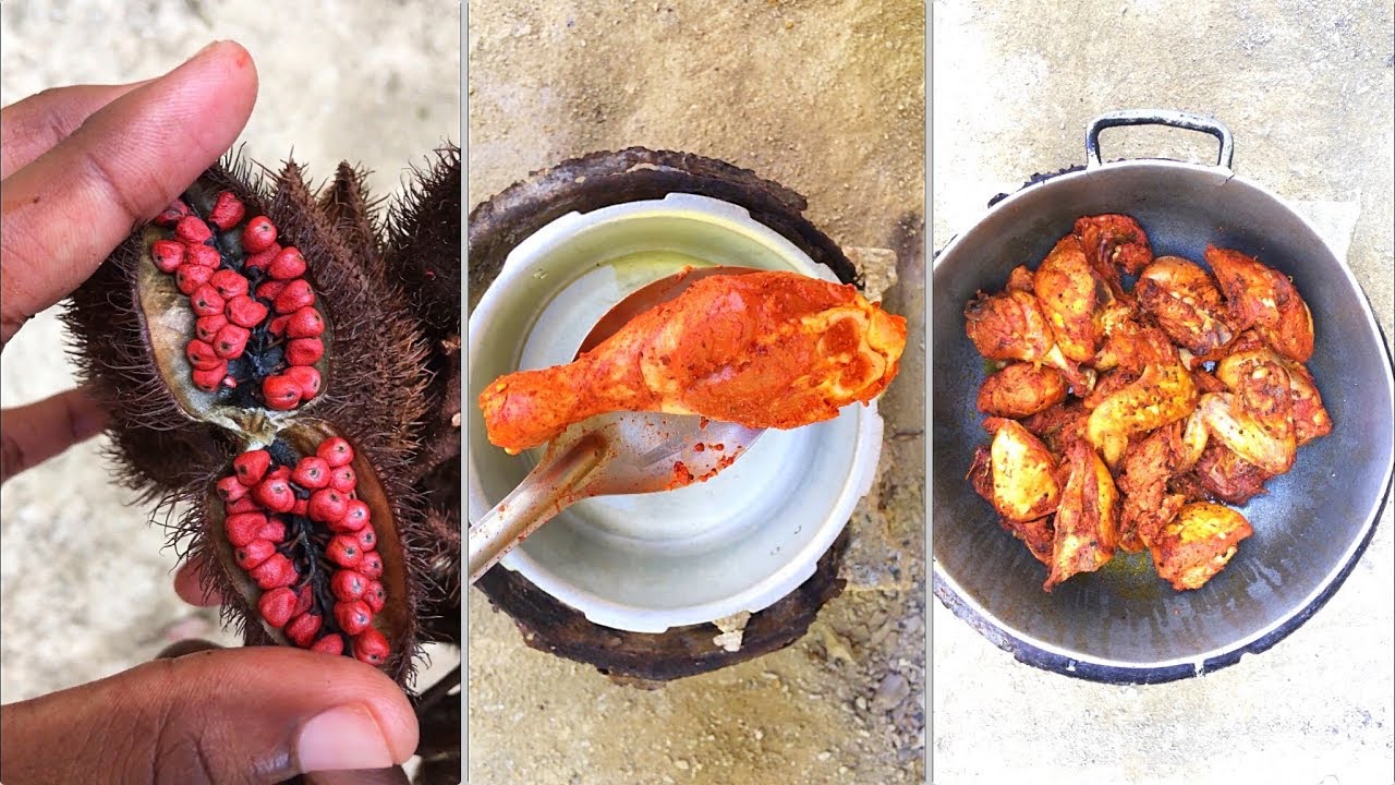 EAT OR PASS? ULTIMATE ANNATTO CHICKEN BEST OUTDOOR COOKING (EPIC ASMR ...