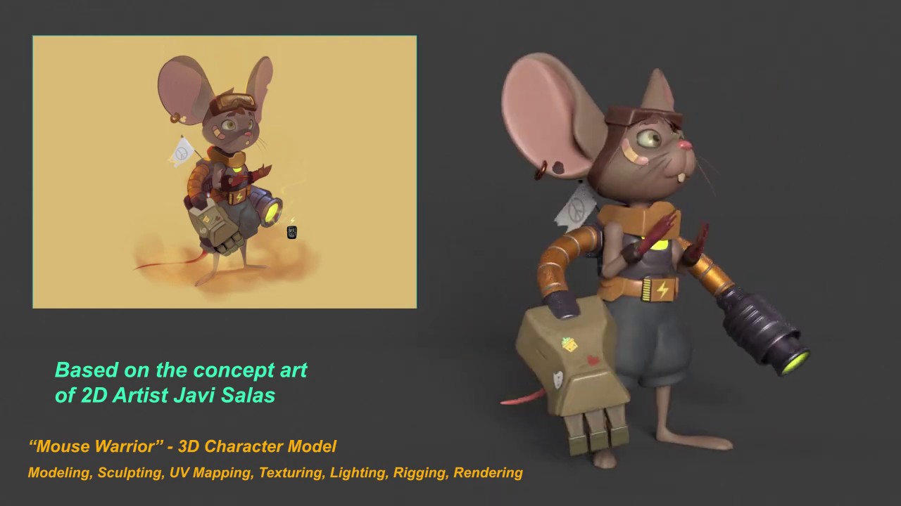 Max Leroux - 3D Artist Demo Reel (2020) - YouTube