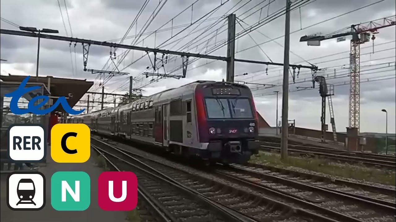 Quelques Passages de Z20500 et de Z5600 à Saint Cyr - YouTube