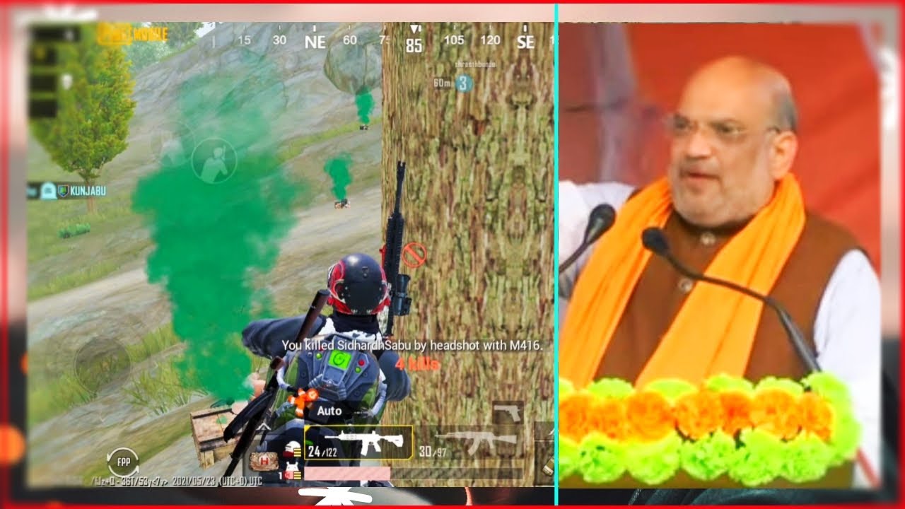 Amit Shah (mota bhai) in PUBG !! S19 gameplay - YouTube