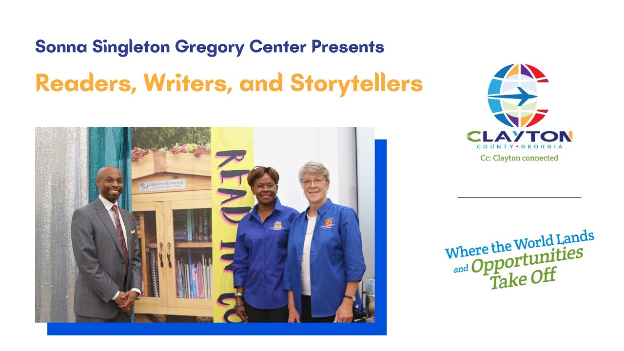 Clayton County: Sonna Singleton Gregory Center Presents Readers ...
