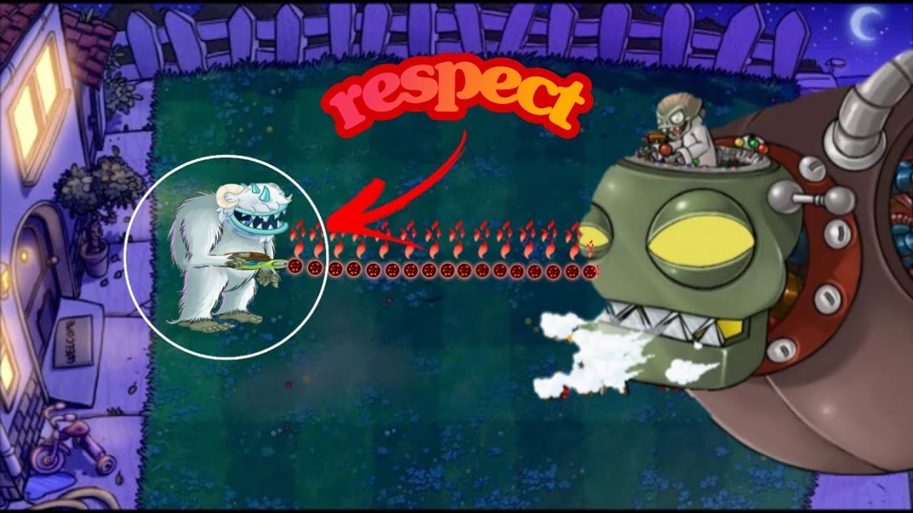 20 Dt. zomboss contra plants yo Zombie pvz1 gameplay - YouTube