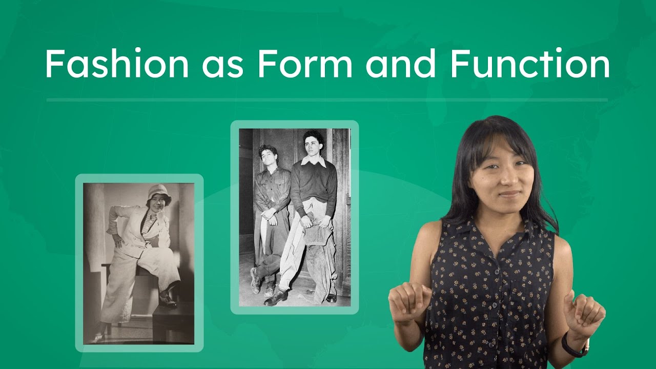 Fashion as Form and Function - US History for Teens! - YouTube