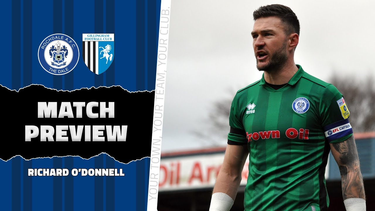 Richard O'Donnell Previews Gillingham Game - YouTube